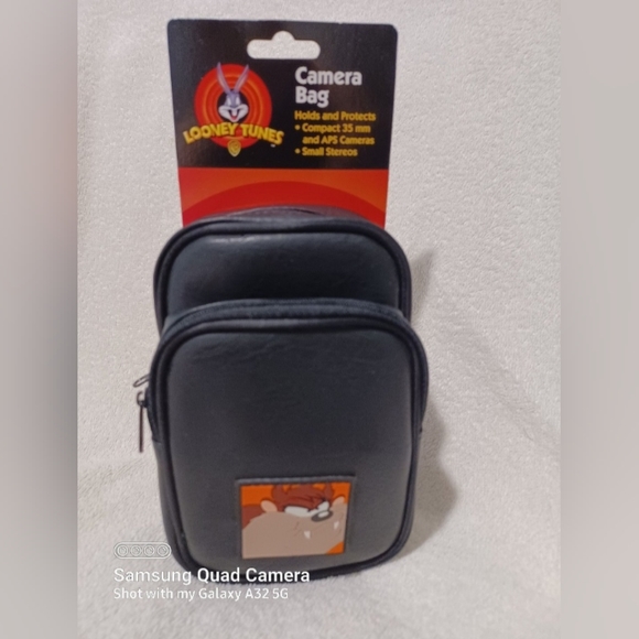 Warner Bros. | Other | Vintage Looney Tunes Taz Camera Audio Bag | Poshmark